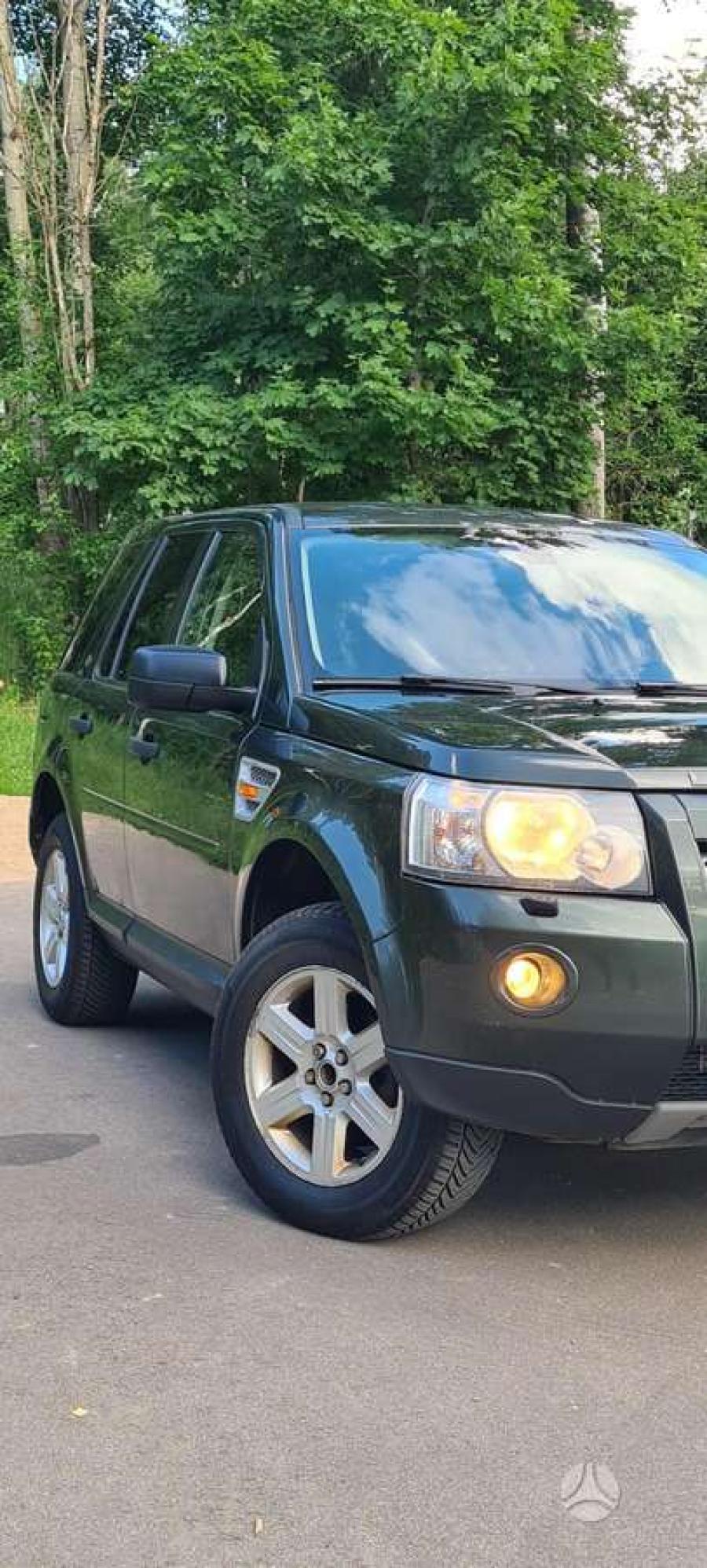 Green Land Rover Freelander 2008 in Vilnius, with an engine capacity of 2.18 L and mileage of 365 thousand km for 3500 €, photo 10 on AUTOMOTO.COM.LV