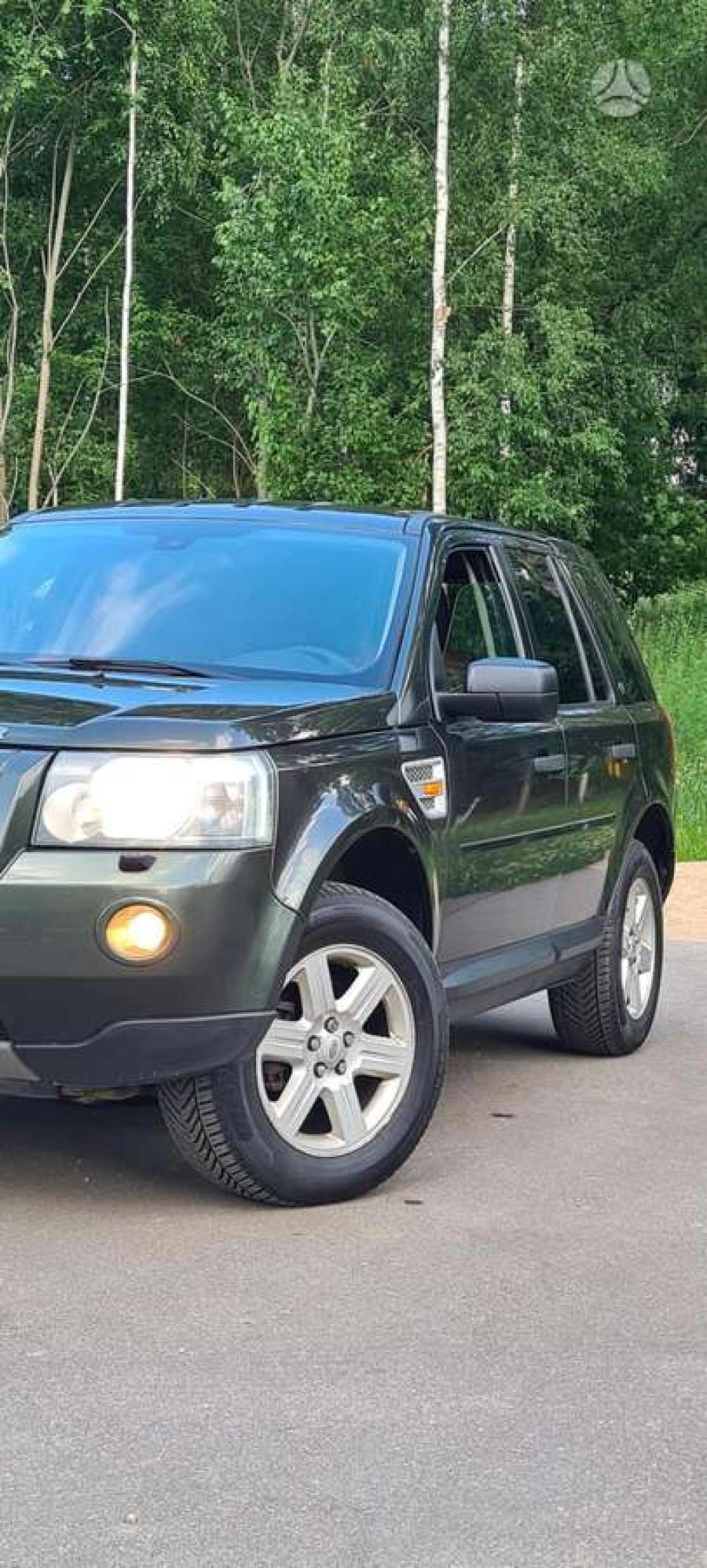 Green Land Rover Freelander 2008 in Vilnius, with an engine capacity of 2.18 L and mileage of 365 thousand km for 3500 €, photo 12 on AUTOMOTO.COM.LV