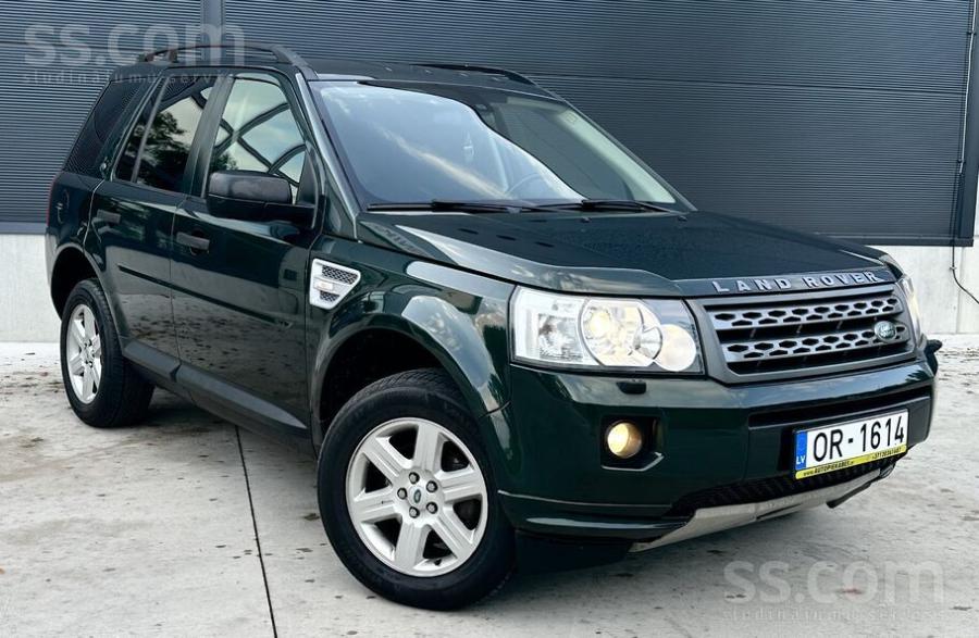 Green Land Rover Freelander 2010 in Riga, with an engine capacity of 2.20 L and mileage of 240 thousand km for 6200 €, photo 1 on AUTOMOTO.COM.LV
