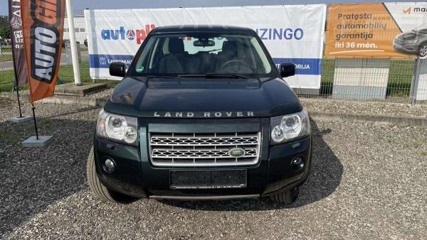 Land Rover Freelander 2010 in Marijampole on AUTOMOTO.COM.LV Green Land Rover Freelander 2010 in Marijampole, with an engine capacity of 2.18 L and mileage of 215 thousand km for 5290 €, photo 7 on AUTOMOTO.COM.LV