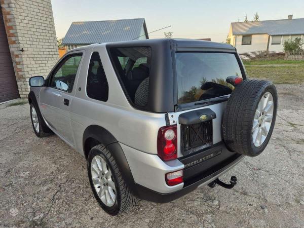Grey Land Rover Freelander 2005 in Alytus, with an engine capacity of 1.95 L and mileage of 216 thousand km for 3250 €, photo 4 on AUTOMOTO.COM.LV