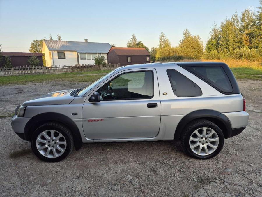 Grey Land Rover Freelander 2005 in Alytus, with an engine capacity of 1.95 L and mileage of 216 thousand km for 3250 €, photo 6 on AUTOMOTO.COM.LV
