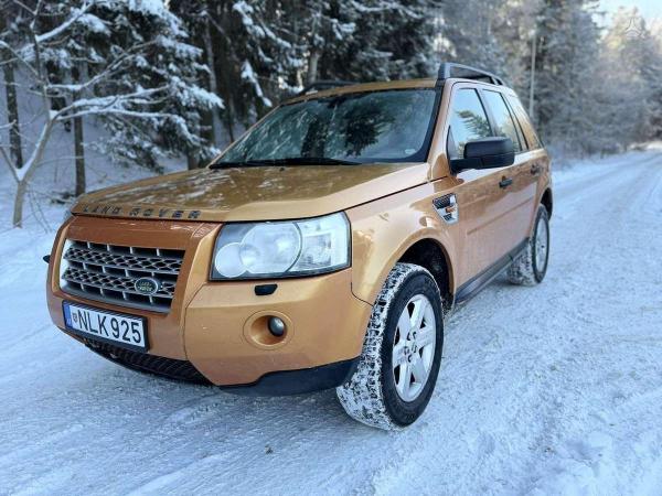 Grey Land Rover Freelander 2007 in Vilnius, with an engine capacity of 2.18 L and mileage of 360 thousand km for 2650 €, photo 1 on AUTOMOTO.COM.LV