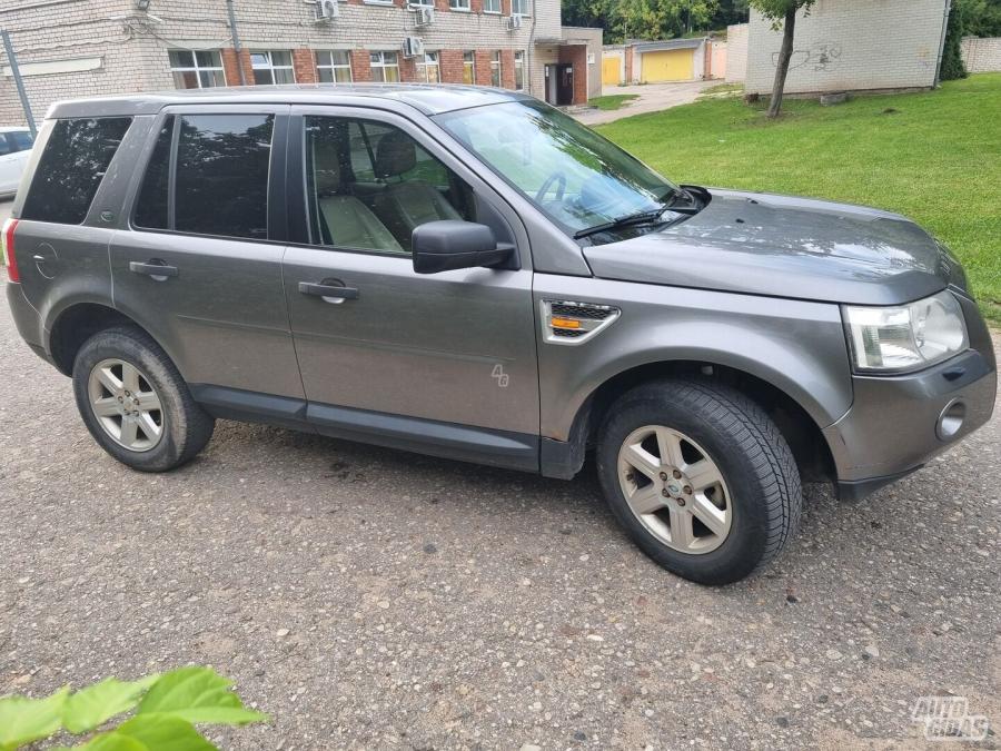 Pelēks Land Rover Freelander 2007 Jonava, ar dzinēja tilpumu 2.20 L un nobraukumu 150 tūkst. km par 3200 €, foto 4 vietnē AUTOMOTO.COM.LV