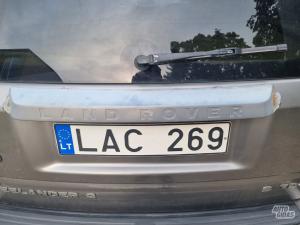 Pelēks Land Rover Freelander 2007 Jonava, ar dzinēja tilpumu 2.20 L un nobraukumu 150 tūkst. km par 3200 €, foto 16 vietnē AUTOMOTO.COM.LV