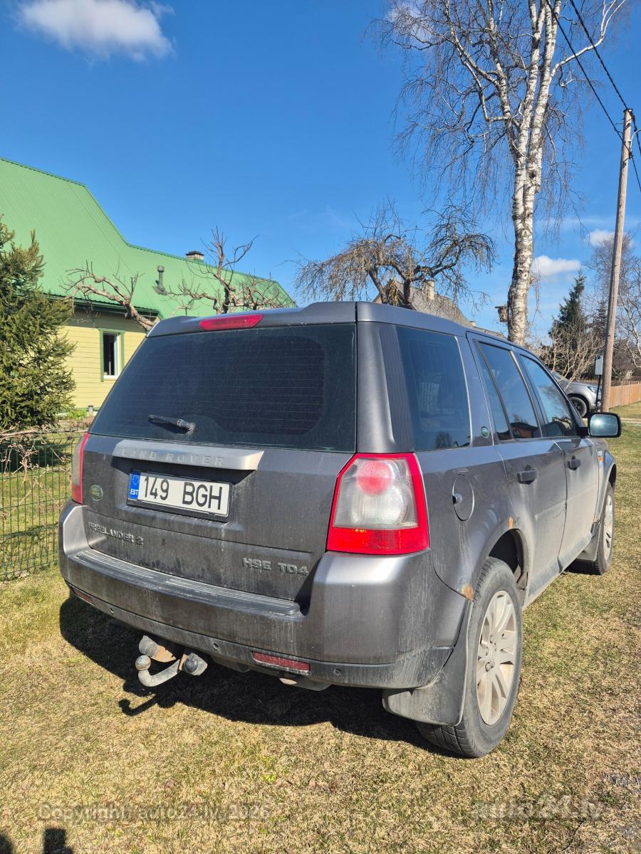 Grey Land Rover Freelander 2008 in Poltsamaa, with an engine capacity of 2.20 L and mileage of 435 thousand km for 2000 €, photo 6 on AUTOMOTO.COM.LV