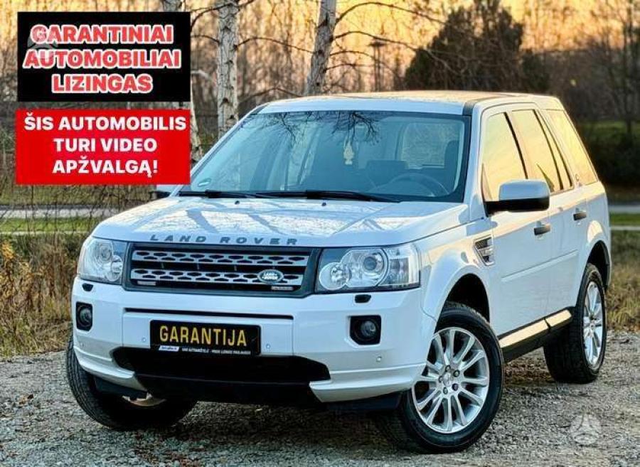 White Land Rover Freelander 2012 in Siauliai, with an engine capacity of 2.20 L and mileage of 252 thousand km for 8450 €, photo 2 on AUTOMOTO.COM.LV