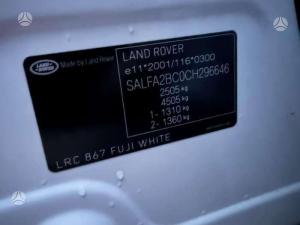 Balts Land Rover Freelander 2012 Šauļi, ar dzinēja tilpumu 2.20 L un nobraukumu 252 tūkst. km par 8450 €, foto 38 vietnē AUTOMOTO.COM.LV