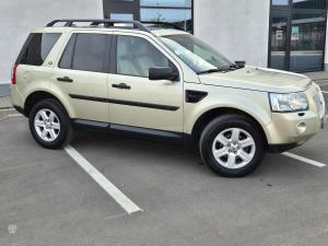 Dzeltens Land Rover Freelander 2007 Kauņa, ar dzinēja tilpumu 2.18 L un nobraukumu 218 tūkst. km par 4600 €, foto 5 vietnē AUTOMOTO.COM.LV