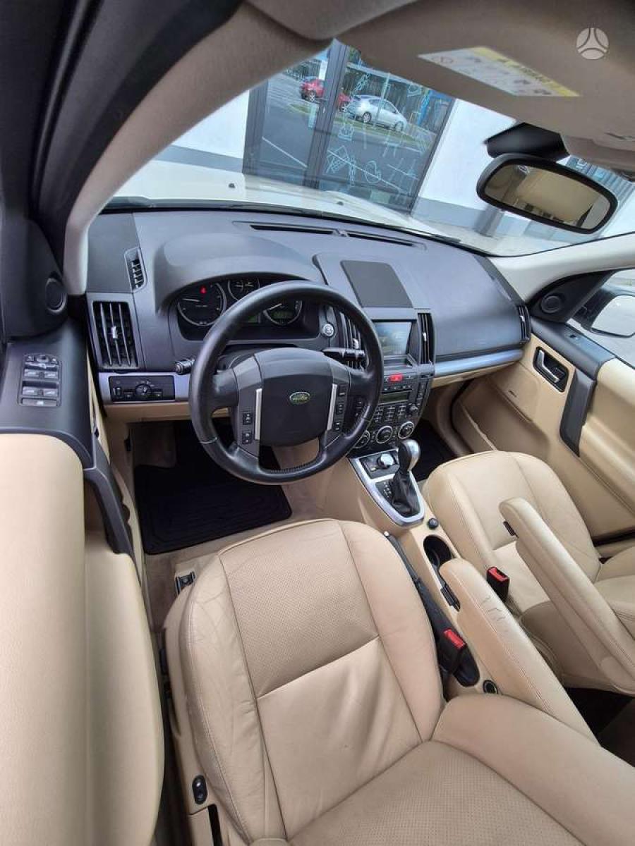 Dzeltens Land Rover Freelander 2007 Kauņa, ar dzinēja tilpumu 2.18 L un nobraukumu 218 tūkst. km par 4600 €, foto 8 vietnē AUTOMOTO.COM.LV