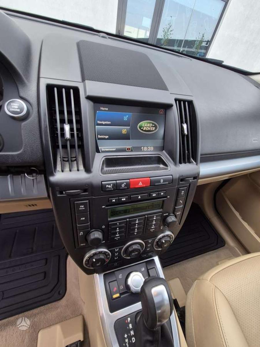 Dzeltens Land Rover Freelander 2007 Kauņa, ar dzinēja tilpumu 2.18 L un nobraukumu 218 tūkst. km par 4600 €, foto 13 vietnē AUTOMOTO.COM.LV