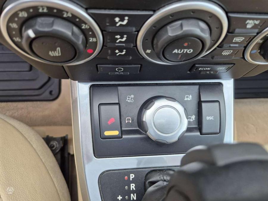 Dzeltens Land Rover Freelander 2007 Kauņa, ar dzinēja tilpumu 2.18 L un nobraukumu 218 tūkst. km par 4600 €, foto 16 vietnē AUTOMOTO.COM.LV