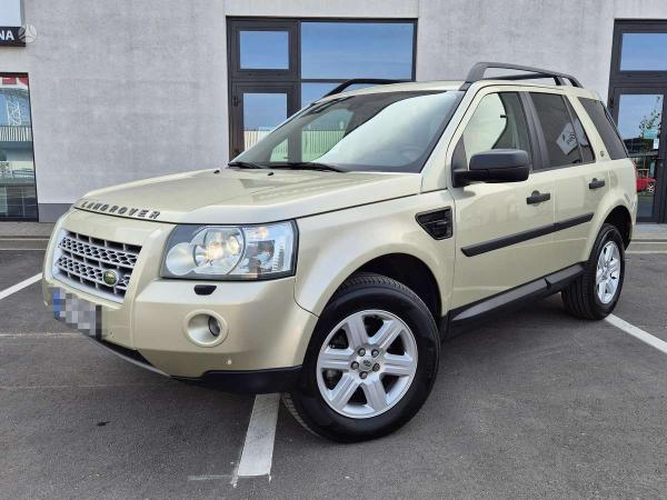 Dzeltens Land Rover Freelander 2007 Kauņa, ar dzinēja tilpumu 2.18 L un nobraukumu 218 tūkst. km par 4600 €, foto 1 vietnē AUTOMOTO.COM.LV