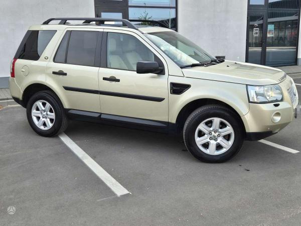 Dzeltens Land Rover Freelander 2007 Kauņa, ar dzinēja tilpumu 2.18 L un nobraukumu 218 tūkst. km par 4600 €, foto 4 vietnē AUTOMOTO.COM.LV