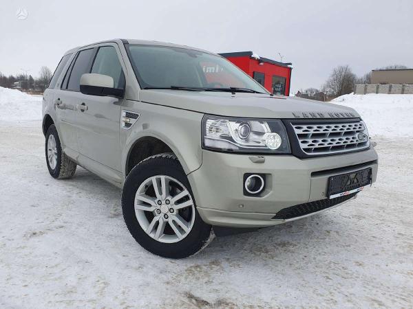 Dzeltens Land Rover Freelander 2014 Šauļi, ar dzinēja tilpumu 2.20 L un nobraukumu 243 tūkst. km par 9700 €, foto 1 vietnē AUTOMOTO.COM.LV