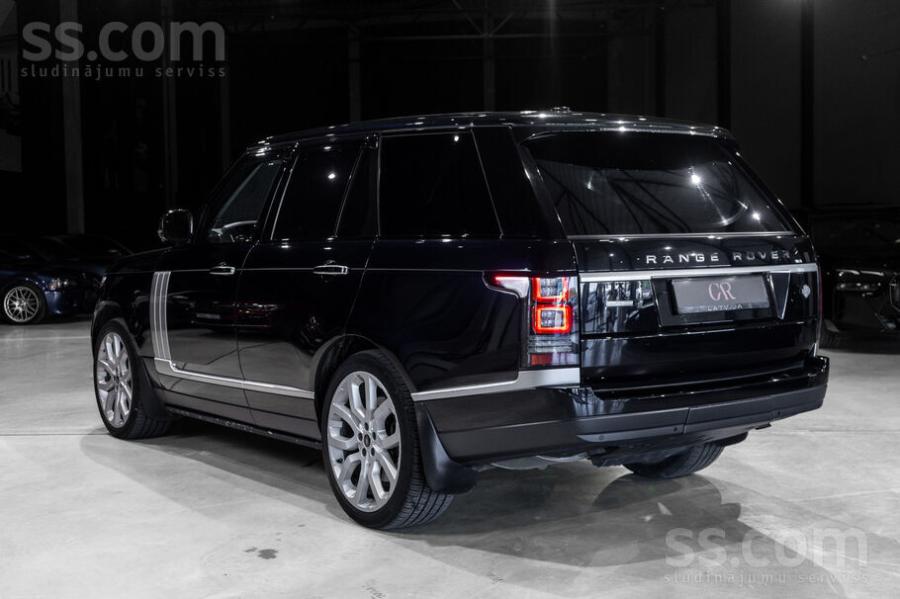 Melns Land Rover Land Rover 2013 Rīga, ar dzinēja tilpumu 4.40 L un nobraukumu 166 tūkst. km par 26450 €, foto 6 vietnē AUTOMOTO.COM.LV