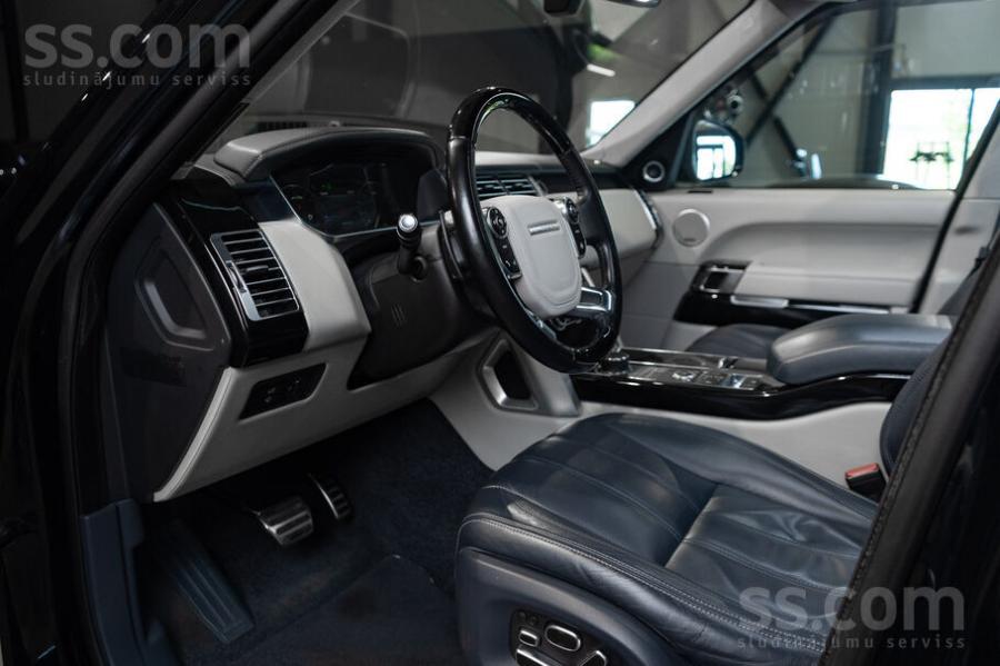 Melns Land Rover Land Rover 2013 Rīga, ar dzinēja tilpumu 4.40 L un nobraukumu 166 tūkst. km par 26450 €, foto 11 vietnē AUTOMOTO.COM.LV