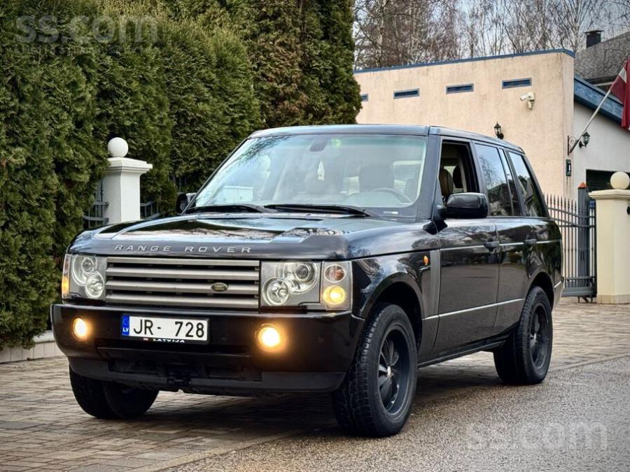 Black Land Rover Range Rover 2002 in Riga, with an engine capacity of 3.00 L and mileage of 318 thousand km for 4400 €, photo 17 on AUTOMOTO.COM.LV