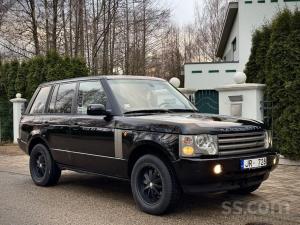 Black Land Rover Range Rover 2002 in Riga, with an engine capacity of 3.00 L and mileage of 318 thousand km for 4400 €, photo 19 on AUTOMOTO.COM.LV