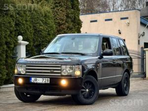 Melns Land Rover Range Rover 2002 Rīga, ar dzinēja tilpumu 3.00 L un nobraukumu 318 tūkst. km par 3800 €, foto  vietnē AUTOMOTO.COM.LV