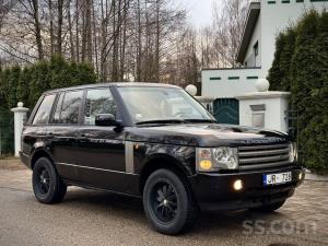Melns Land Rover Range Rover 2002 Rīga, ar dzinēja tilpumu 3.00 L un nobraukumu 318 tūkst. km par 3800 €, foto 20 vietnē AUTOMOTO.COM.LV