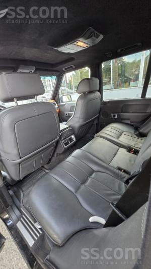 Melns Land Rover Range Rover 2002 Rīga, ar dzinēja tilpumu 3.00 L un nobraukumu 390 tūkst. km par 4700 €, foto 8 vietnē AUTOMOTO.COM.LV