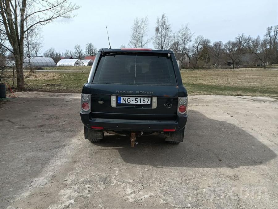 Black Land Rover Range Rover 2003 in Gulbene, with an engine capacity of 3.00 L and mileage of 450 thousand km for 3000 €, photo 3 on AUTOMOTO.COM.LV