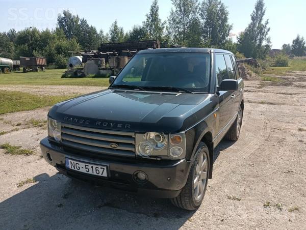 Melns Land Rover Range Rover 2003 Gulbene, ar dzinēja tilpumu 3.00 L un nobraukumu 450 tūkst. km par 3500 €, foto 1 vietnē AUTOMOTO.COM.LV