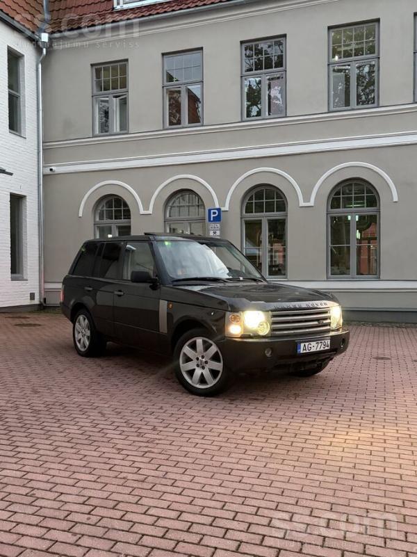 Black Land Rover Range Rover 2005 in Kuldiga, with an engine capacity of 4.40 L and mileage of 400 thousand km for 2700 €, photo 1 on AUTOMOTO.COM.LV