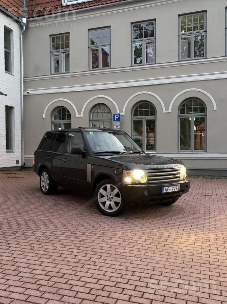 Melns Land Rover Range Rover 2005 Kuldīga, ar dzinēja tilpumu 4.40 L un nobraukumu 400 tūkst. km par 2700 €, foto 1 vietnē AUTOMOTO.COM.LV