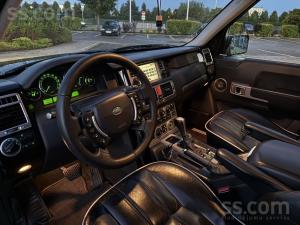 Melns Land Rover Range Rover 2006 Rīga, ar dzinēja tilpumu 3.00 L un nobraukumu 470 tūkst. km par 6500 €, foto 11 vietnē AUTOMOTO.COM.LV