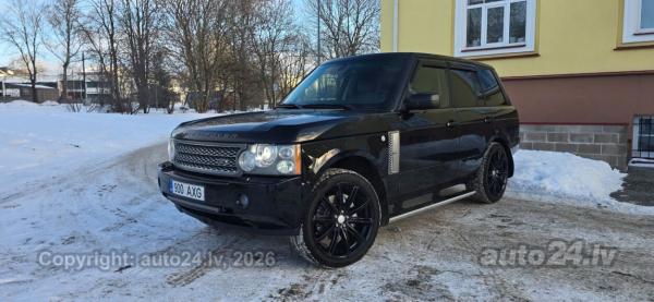 Black Land Rover Range Rover 2007 in Tallinn, with an engine capacity of 3.60 L and mileage of 304 thousand km for 8999 €, photo 1 on AUTOMOTO.COM.LV