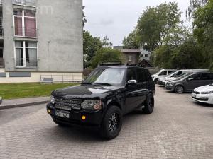 Black Land Rover Range Rover 2007 in Riga, with an engine capacity of 3.60 L and mileage of 300 thousand km for 9799 €, photo  on AUTOMOTO.COM.LV