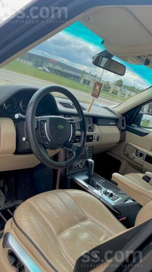 Melns Land Rover Range Rover 2007 Rīga, ar dzinēja tilpumu 3.60 L un nobraukumu 257 tūkst. km par 6200 €, foto 8 vietnē AUTOMOTO.COM.LV