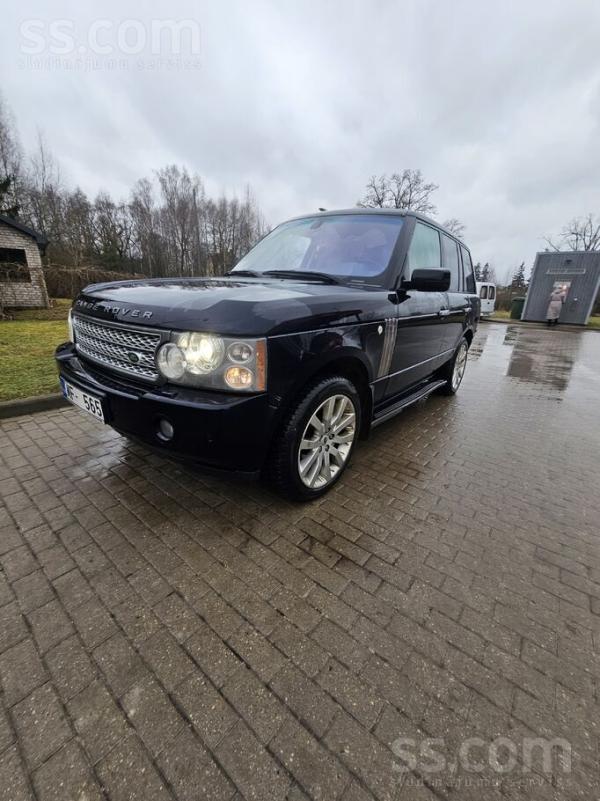 Melns Land Rover Range Rover 2007 Valmiera, ar dzinēja tilpumu 3.60 L un nobraukumu 277 tūkst. km par 4700 €, foto 5 vietnē AUTOMOTO.COM.LV