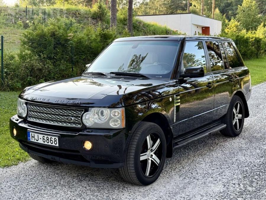 Melns Land Rover Range Rover 2007 Rīga, ar dzinēja tilpumu 4.20 L un nobraukumu 334 tūkst. km par 4500 €, foto 4 vietnē AUTOMOTO.COM.LV