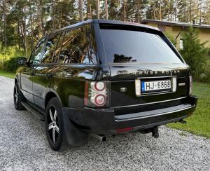 Black Land Rover Range Rover 2007 in Riga, with an engine capacity of 4.20 L and mileage of 334 thousand km for 4500 €, photo 9 on AUTOMOTO.COM.LV