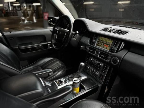 Melns Land Rover Range Rover 2008 Rīga, ar dzinēja tilpumu 3.60 L un nobraukumu 468 tūkst. km par 6300 €, foto 11 vietnē AUTOMOTO.COM.LV