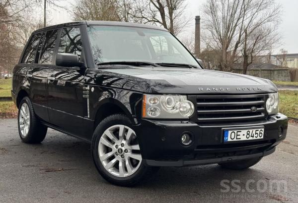 Black Land Rover Range Rover 2008 in Riga, with an engine capacity of 3.60 L and mileage of 290 thousand km for 8250 €, photo 1 on AUTOMOTO.COM.LV