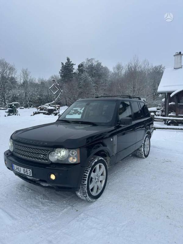 Black Land Rover Range Rover 2008 in Vilnius, with an engine capacity of 3.63 L and mileage of 304 thousand km for 6000 €, photo 2 on AUTOMOTO.COM.LV