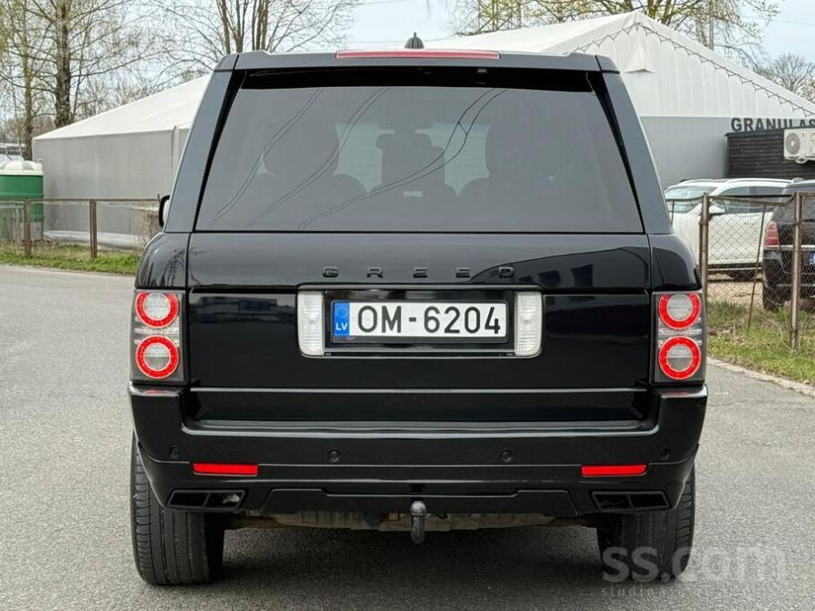 Melns Land Rover Range Rover 2008 Rīga, ar dzinēja tilpumu 3.60 L un nobraukumu 0 tūkst. km par 5990 €, foto 11 vietnē AUTOMOTO.COM.LV