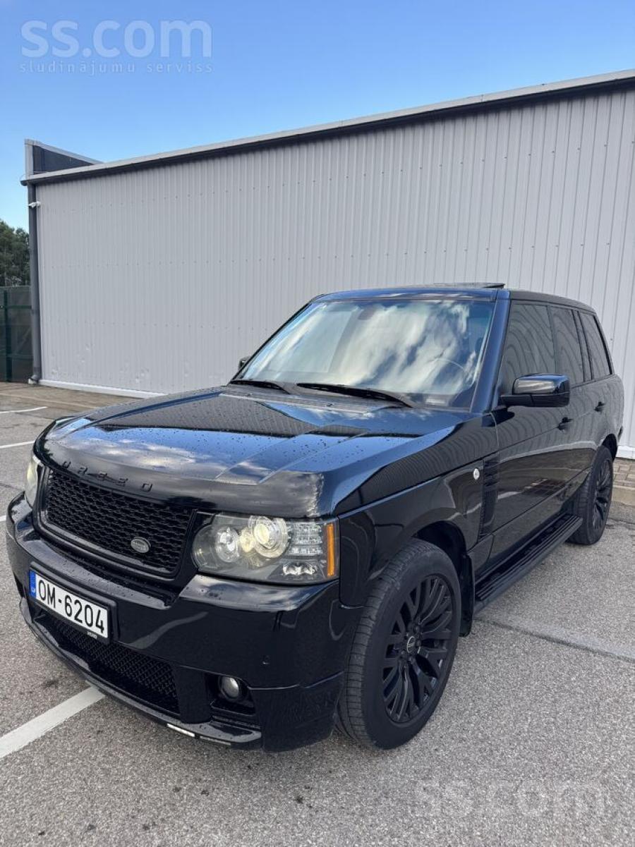 Melns Land Rover Range Rover 2008 Rīga, ar dzinēja tilpumu 3.60 L un nobraukumu 388 tūkst. km par 8900 €, foto 1 vietnē AUTOMOTO.COM.LV