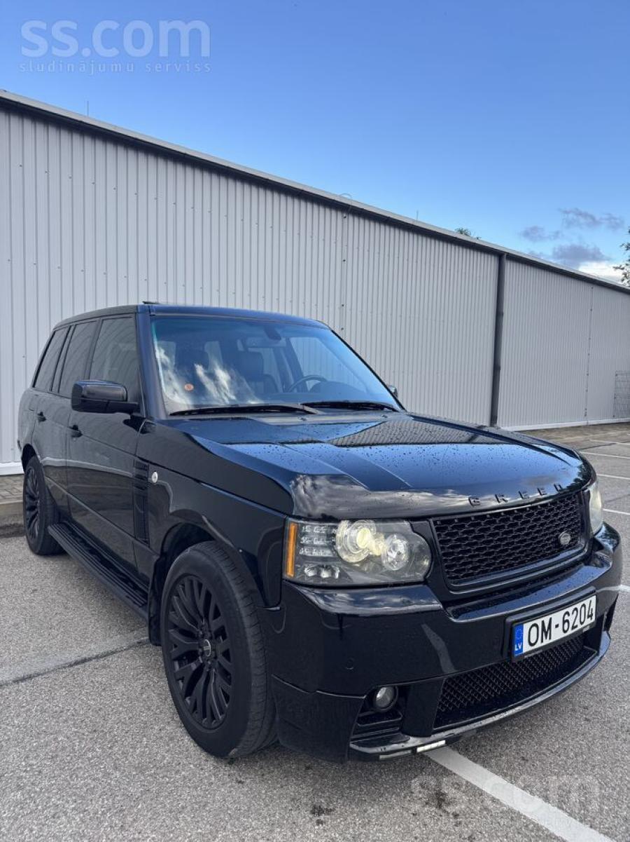 Melns Land Rover Range Rover 2008 Rīga, ar dzinēja tilpumu 3.60 L un nobraukumu 388 tūkst. km par 8900 €, foto 3 vietnē AUTOMOTO.COM.LV