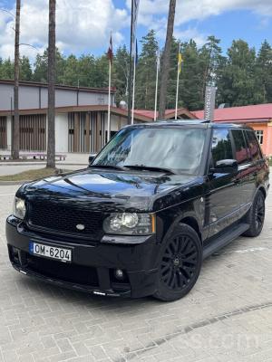 Melns Land Rover Range Rover 2008 Rīga, ar dzinēja tilpumu 3.60 L un nobraukumu 388 tūkst. km par 8900 €, foto 1 vietnē AUTOMOTO.COM.LV