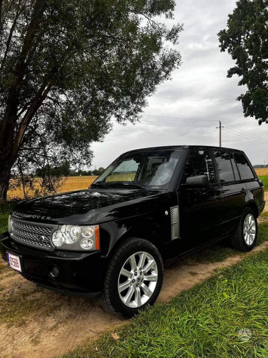 Melns Land Rover Range Rover 2008 Kėdainiai, ar dzinēja tilpumu 4.20 L un nobraukumu 278 tūkst. km par 8200 €, foto 1 vietnē AUTOMOTO.COM.LV