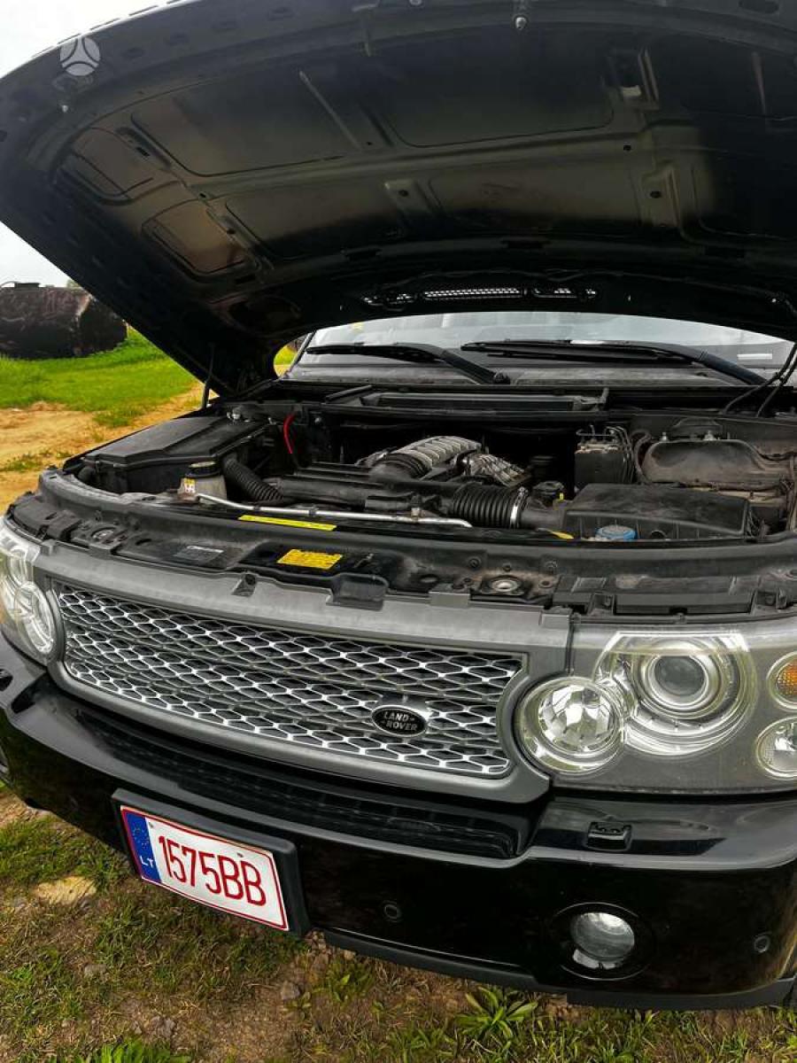 Melns Land Rover Range Rover 2008 Kėdainiai, ar dzinēja tilpumu 4.20 L un nobraukumu 278 tūkst. km par 8200 €, foto 33 vietnē AUTOMOTO.COM.LV