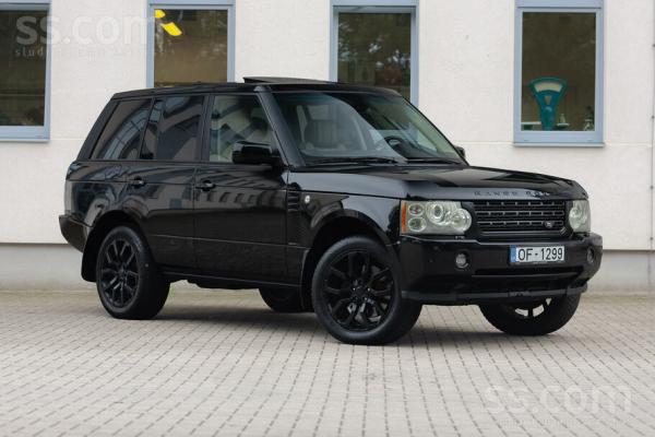 Melns Land Rover Range Rover 2008 Dobele, ar dzinēja tilpumu 3.60 L un nobraukumu 345 tūkst. km par 6700 €, foto 1 vietnē AUTOMOTO.COM.LV