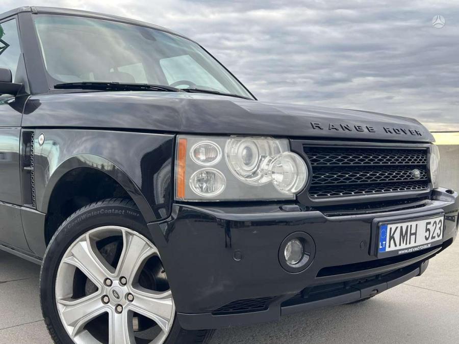 Melns Land Rover Range Rover 2009 Viļņa, ar dzinēja tilpumu 3.63 L un nobraukumu 270 tūkst. km par 5450 €, foto 6 vietnē AUTOMOTO.COM.LV