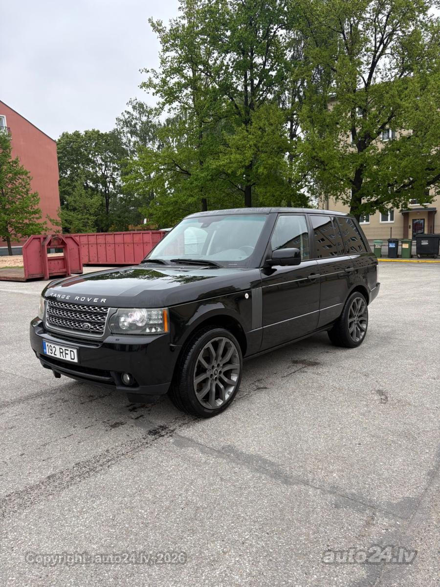 Melns Land Rover Range Rover 2010 Tartu, ar dzinēja tilpumu 3.60 L un nobraukumu 318 tūkst. km par 11599 €, foto 1 vietnē AUTOMOTO.COM.LV