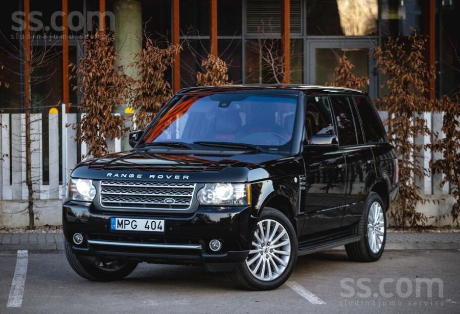 Black Land Rover Range Rover 2010 in Kaunas, with an engine capacity of 5.00 L and mileage of 275 thousand km for 12900 €, photo 1 on AUTOMOTO.COM.LV